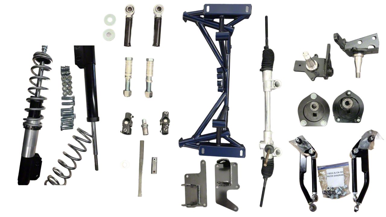 Ecklers Race Tubular K-Member Complete Swap with Manual Steering Rack ...