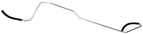 Ecklers Vacuum Modulator Line; Stainless Steel (68-69 V8 Mustang w/ C6 ...