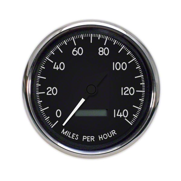 New Vintage USA Ecklers 1940 Series Speedometer; 140 MPH; Programmable ...
