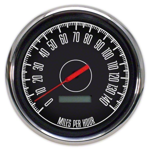 New Vintage USA Ecklers 1967 Series Speedometer; 140 MPH; Programmable ...