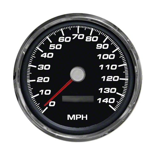 New Vintage USA Ecklers Performance Series Speedometer; 140 MPH ...