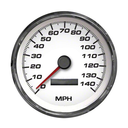 New Vintage USA Ecklers Performance Series Speedometer; 140 MPH ...