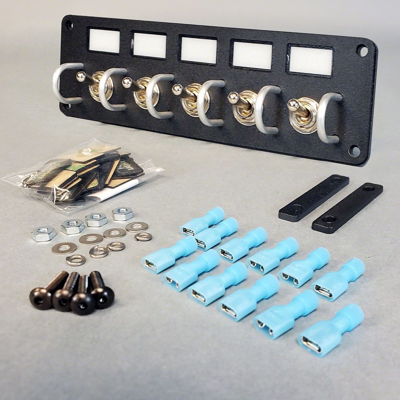 New Vintage USA Ecklers Toggle Switch Panel with Guards; RGB LED 24111 ...