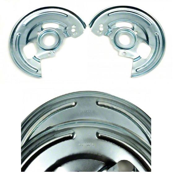 Ecklers Nova Front Four- Piston Disc Brake Backing Plate, Show Correct ...