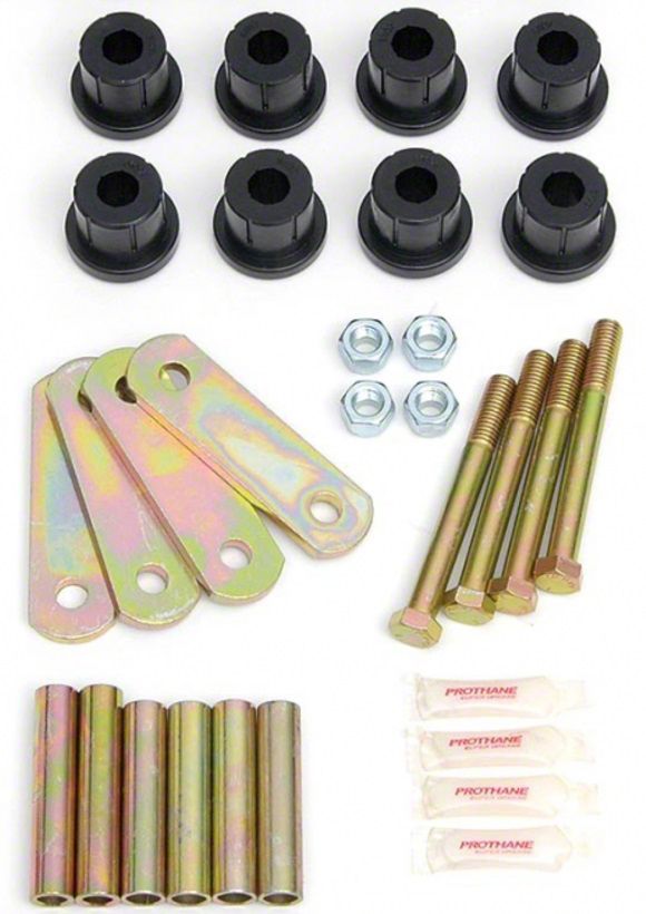 Dyno Racing Bronze Trailer Leaf Spring Bushings Kit Ireland
