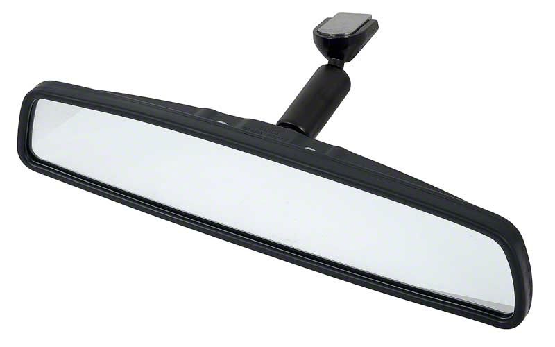 Ecklers Rear View Mirror; 10-Inch; Black (73-79 Nova)