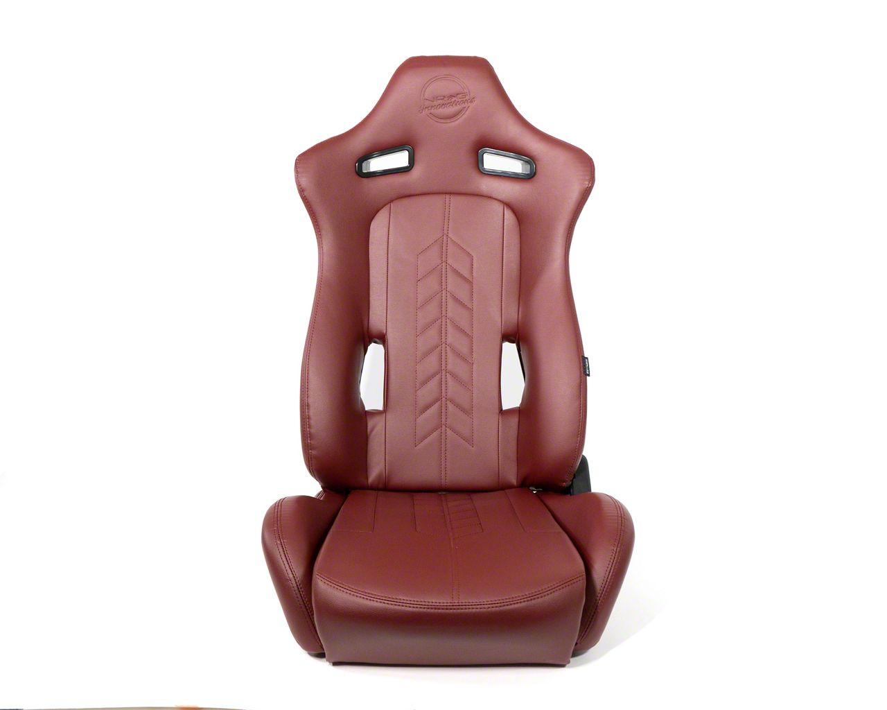 NRG Innovations Ecklers The Arrow Reclinable Racing Seats; Maroon ...