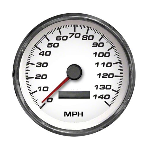 New Vintage USA Ecklers Performance Series Speedometer; 140 MPH ...