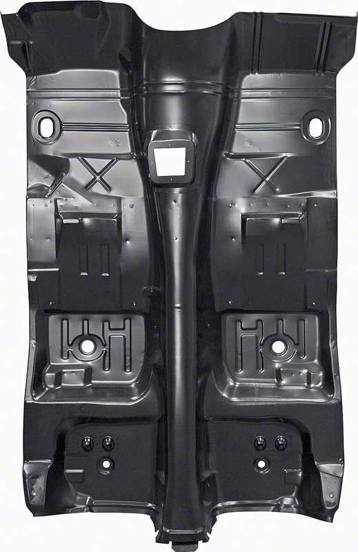 Ecklers Complete Floor Pan Assembly; with Bracing, Toe Board; Manual ...