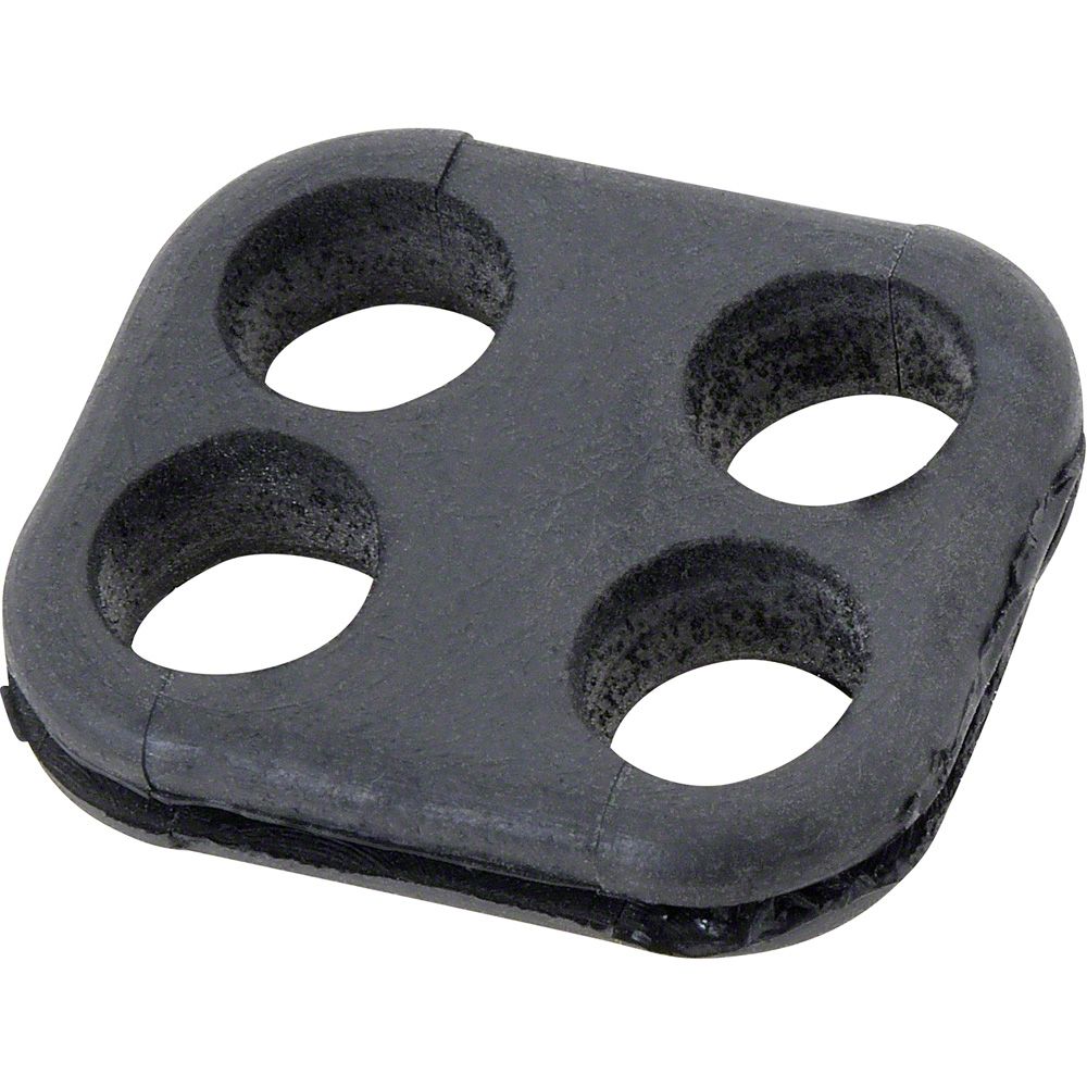 Ecklers Spark Plug Wire Grommet; 4 Hole (75-77 Corvette C3)