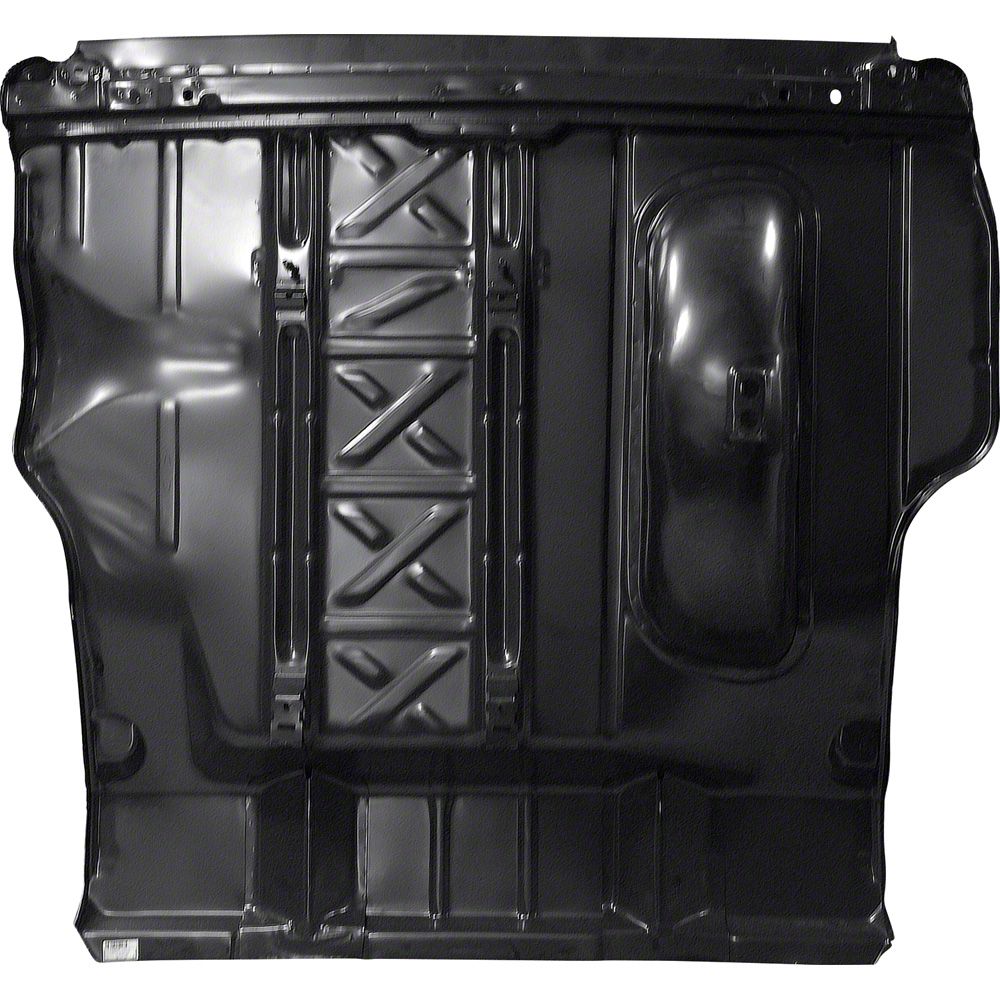 Ecklers Convertible Complete Trunk Floor Panel; with Braces; EDP Coated ...