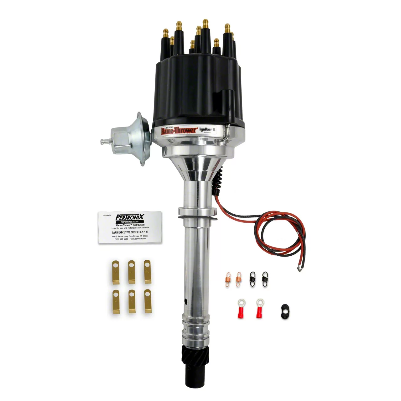 PerTronix Ecklers Flame-Thrower Electronic Distributor with Vacuum ...