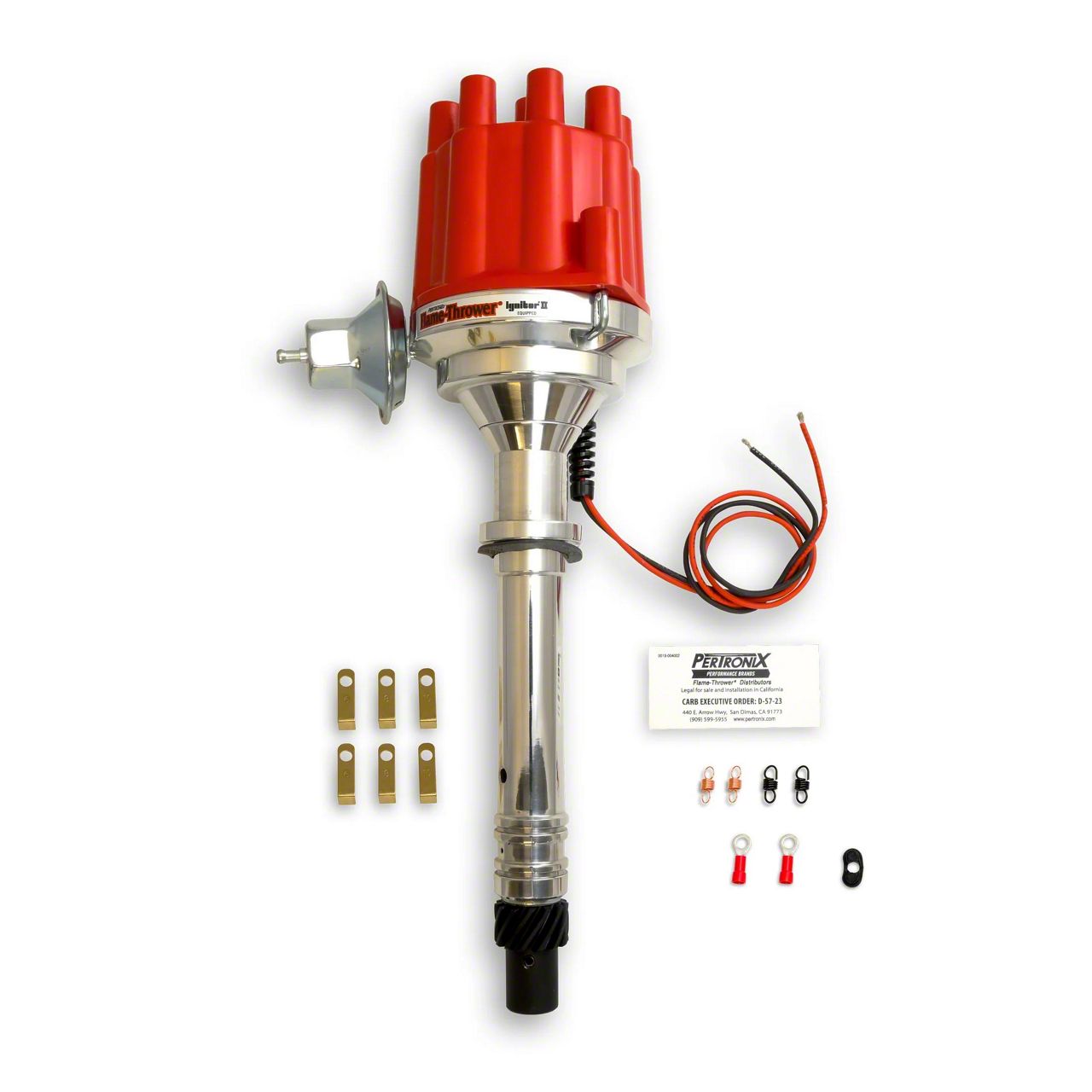 PerTronix Ecklers Flame-Thrower Electronic Distributor with Vacuum ...