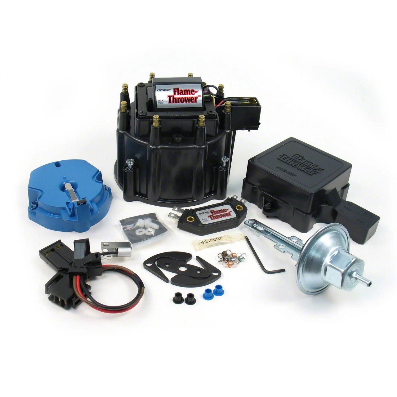 PerTronix Ecklers Flame-Thrower Distributor HEI Tune Up Kit; Black ...
