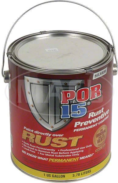 Ecklers Por-15 Silver Rust Paint-Gallon