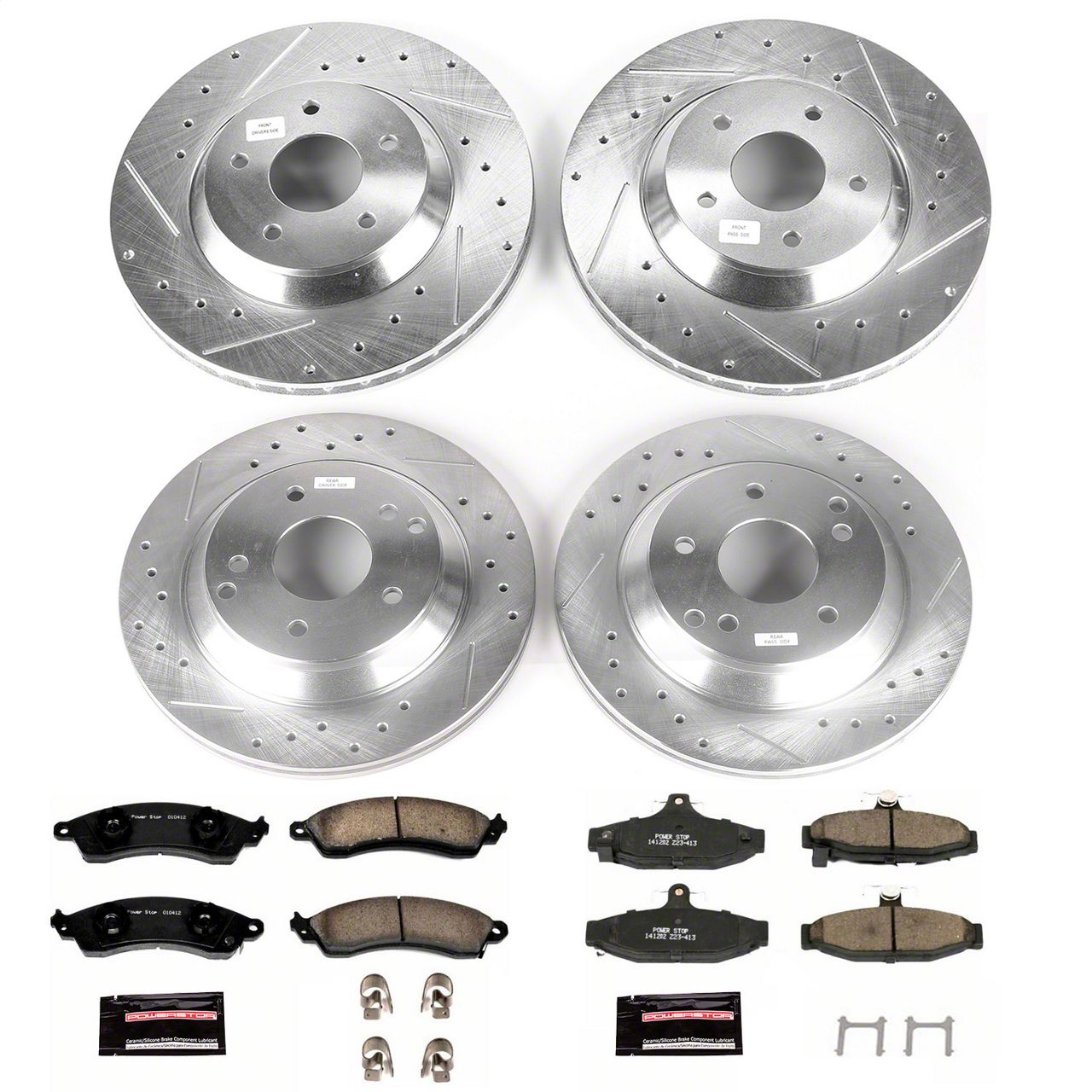 1984-1996 C4 Corvette Brake Rotor & Pad Kits | Ecklers