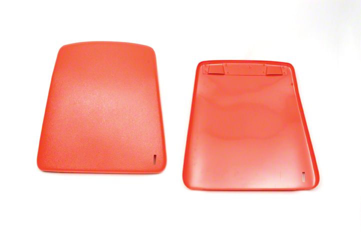 Ecklers Bucket Seat Back Panels, Orange 68FSB26 (1969 Camaro)
