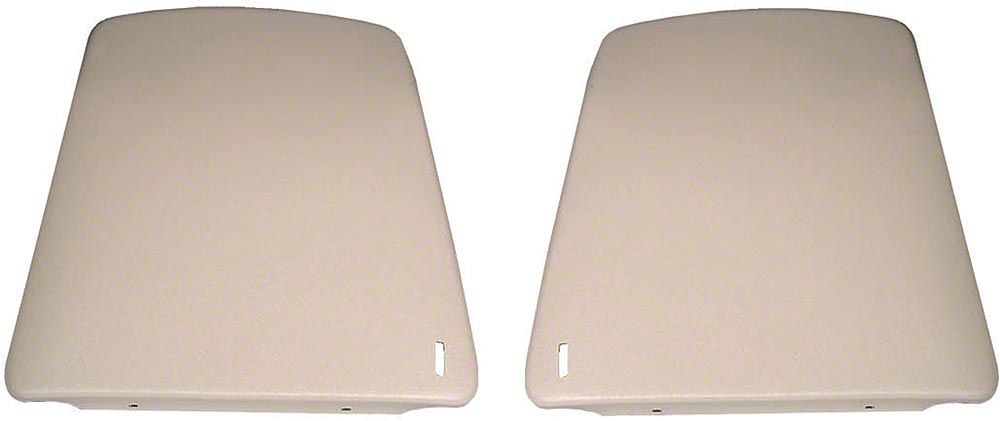 Ecklers PUI Interiors, Bucket Seat Back Panels, White 68FSB37 (69-70 ...