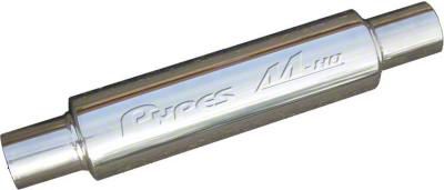 Pypes Ecklers M-80 Race Pro Center/Center Bullet Style Muffler; 3-Inch ...
