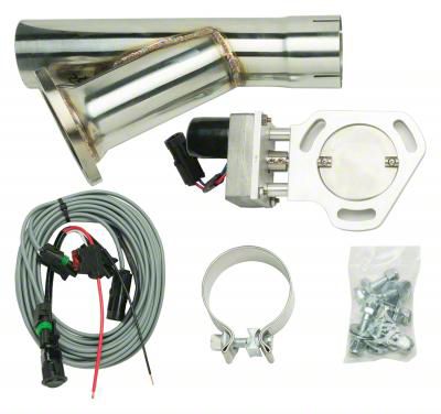 Pypes Ecklers Single Exhaust Electric Cutouts; 3-Inch HVE11K (Universal ...