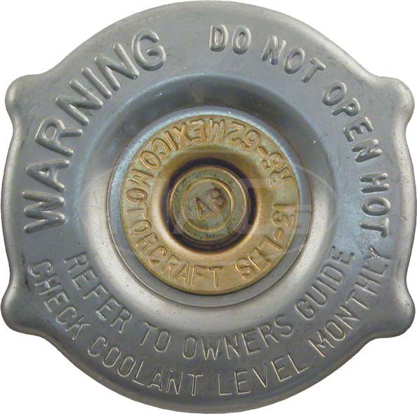 Ecklers Radiator Cap/ 13 Lb/ Motorcraft Replacement Type