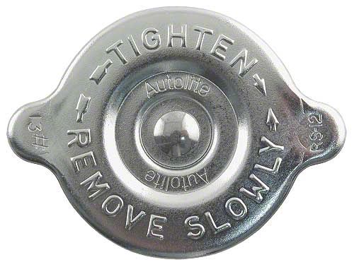 Ecklers Radiator Cap - Reproduction - 13 Lbs. - Chrome Plate - Autolite ...