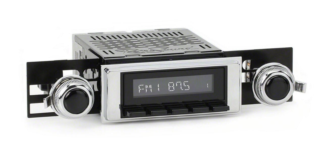 RetroSound Ecklers RetroRadio Motor 1 Radio with Chrome Black Face ...