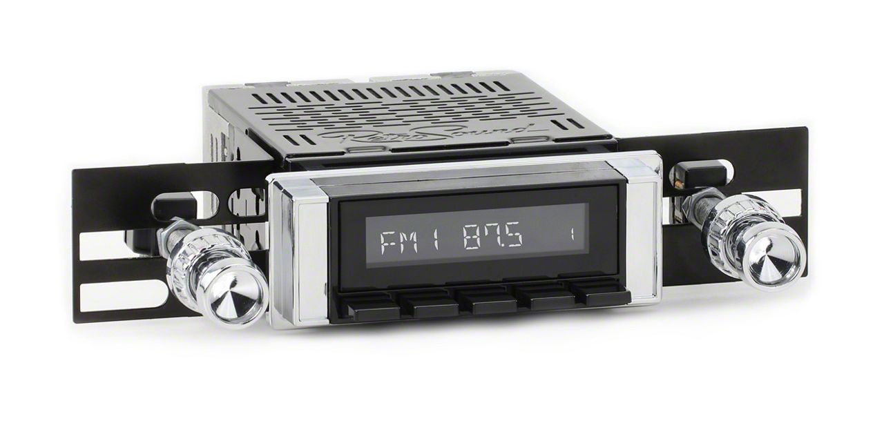 RetroSound Ecklers RetroRadio Motor 1 Radio with Chrome Face, Chrome ...