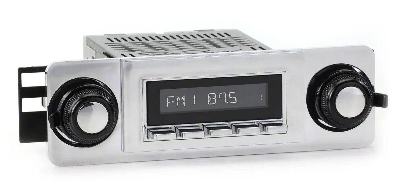RetroSound Ecklers RetroRadio Motor 1 Radio with Chrome Face, Chrome ...