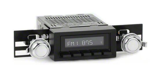 RetroSound Ecklers RetroRadio Motor 1 Radio with Black Face, Black ...