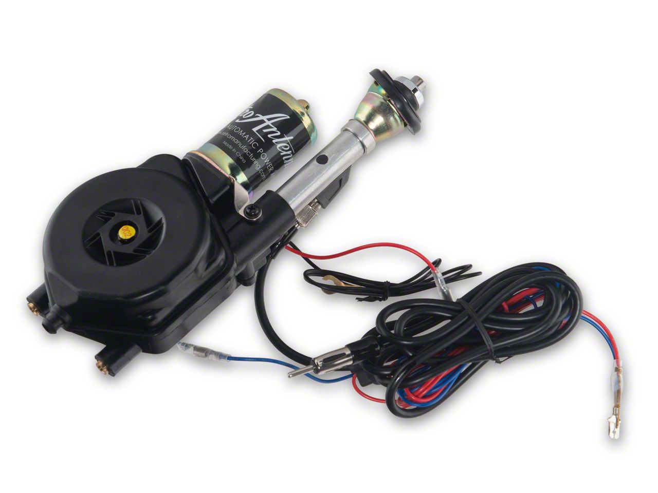 RetroSound Ecklers Fully Automatic Mini Power Antenna; Chrome Mast; 17 ...