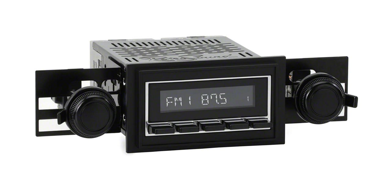 RetroSound Ecklers RetroRadio Motor 4 Radio with Chrome Black Face ...