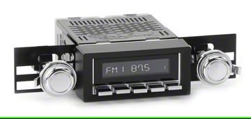 RetroSound Ecklers RetroRadio Motor 2 Radio with Chrome Face, Chrome ...