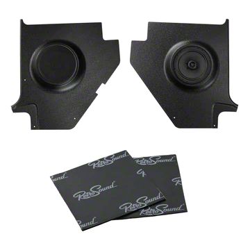 RetroSound Ecklers Kick Panels with Standard Speakers and Sound ...