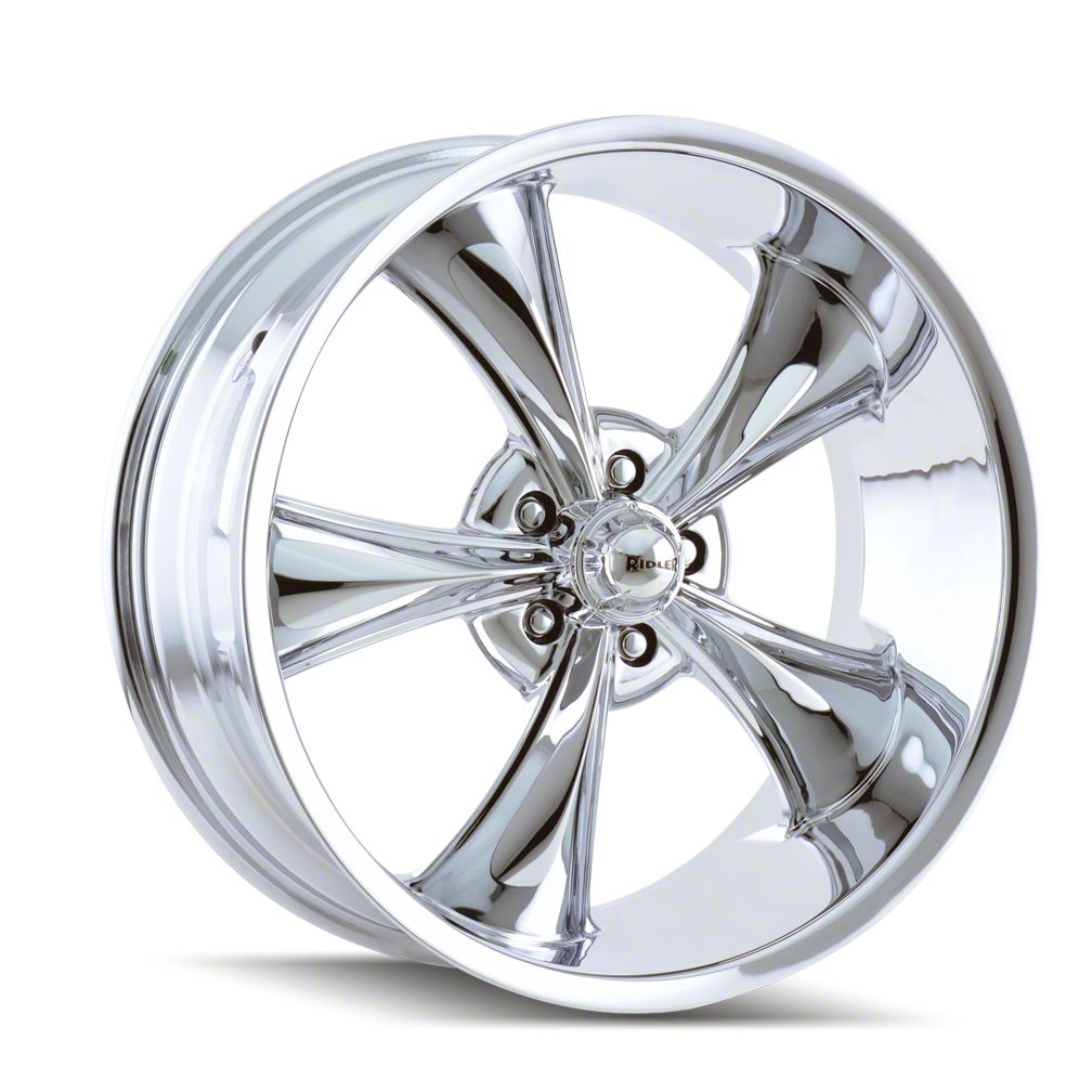 Ridler Ecklers 695 Chrome Wheel; 17x8; 0mm Offset 695-7861C (58-72 ...
