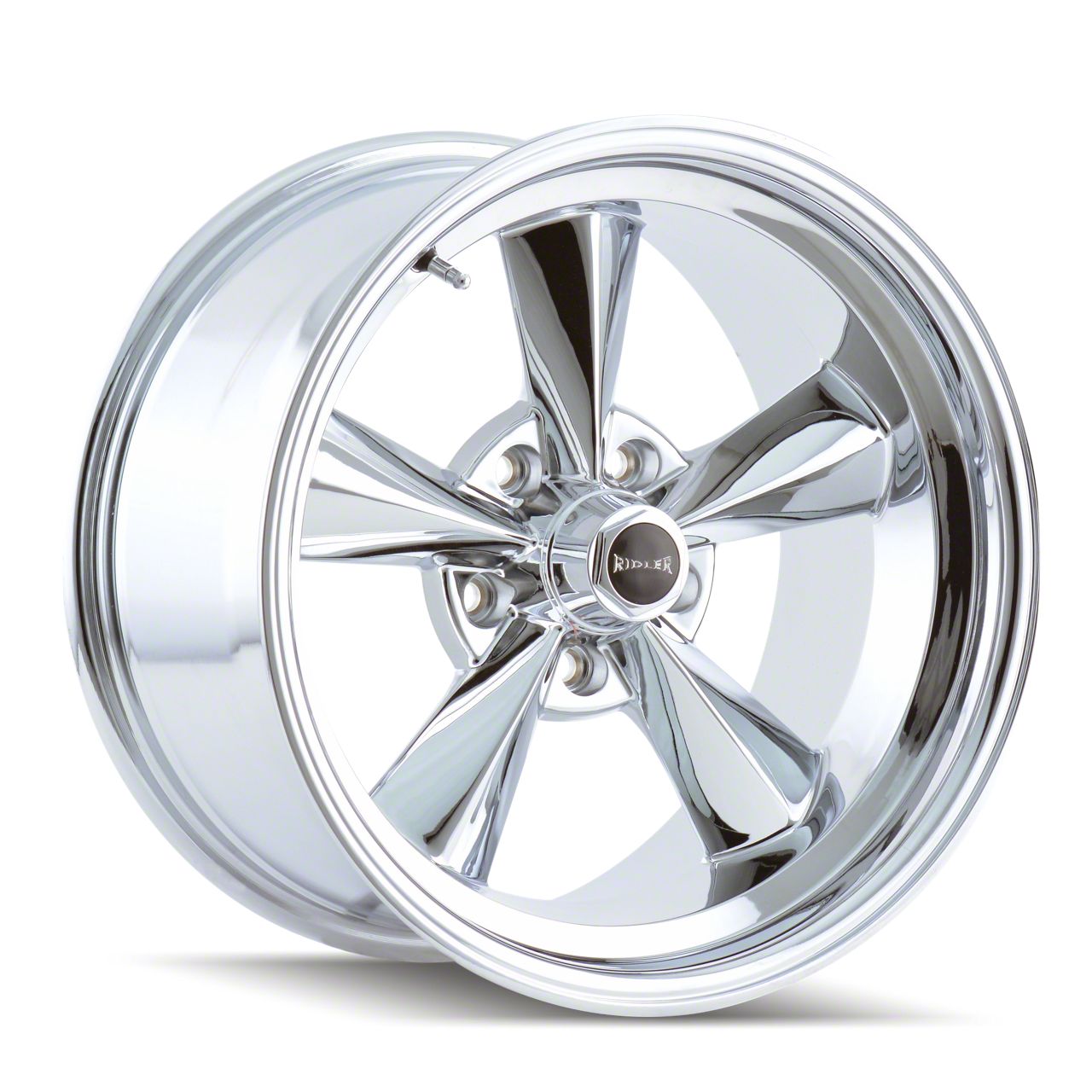 Ridler Ecklers 675 Chrome Wheel; 17x7; 0mm Offset 675-7761C (64-75 442 ...