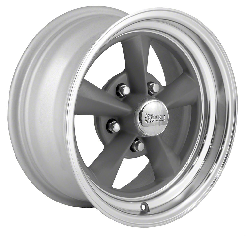 Ecklers Rocket Racing Fuel Grey Wheel 15x7 5x4 3/4 Pattern (55-57 Chevy ...