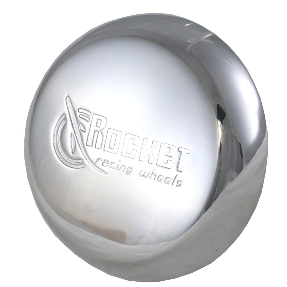 Ecklers Rocket Racing Wheels Chrome Center Cap (63-67 Corvette C2)