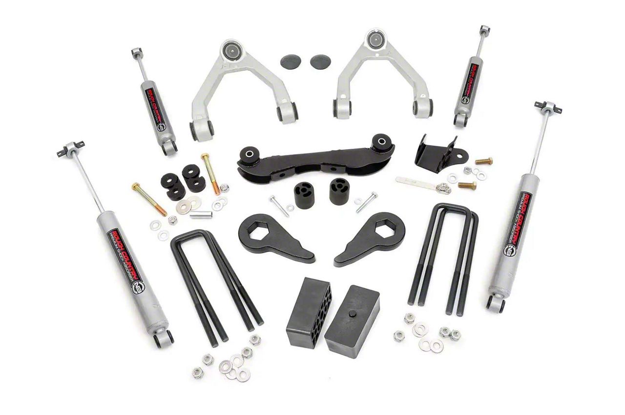 Rough Country Suspension Ecklers 2 to 3-Inch Suspension Lift Kit with ...