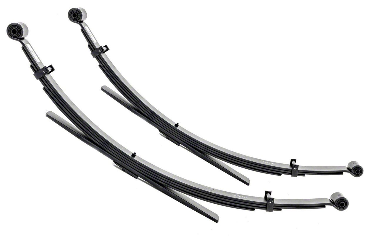 Rough Country Ecklers Rear Leaf Springs for 4-Inch Lift 8029Kit (80-96 ...