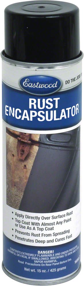 Ecklers Rust Encapsulator Black Aerosol Paint, 16oz