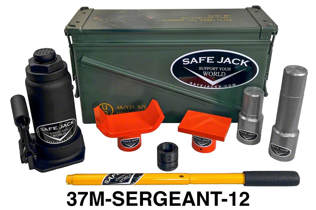 Safe Jack Universal EK 12-Ton The Sergeant Off-Road Recovery Kit 37M ...