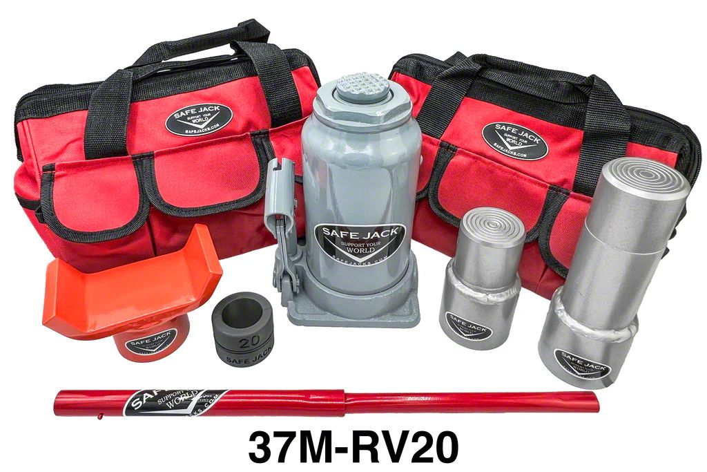 Safe Jack Universal EK 20-Ton RV Jack Kit 37M-RV20 - Free Shipping