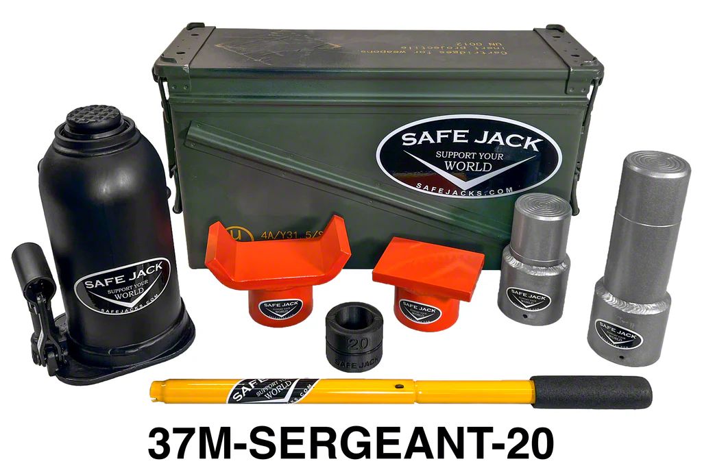 Safe Jack Universal EK 20-Ton The Sergeant Off-Road Recovery Kit 37M ...