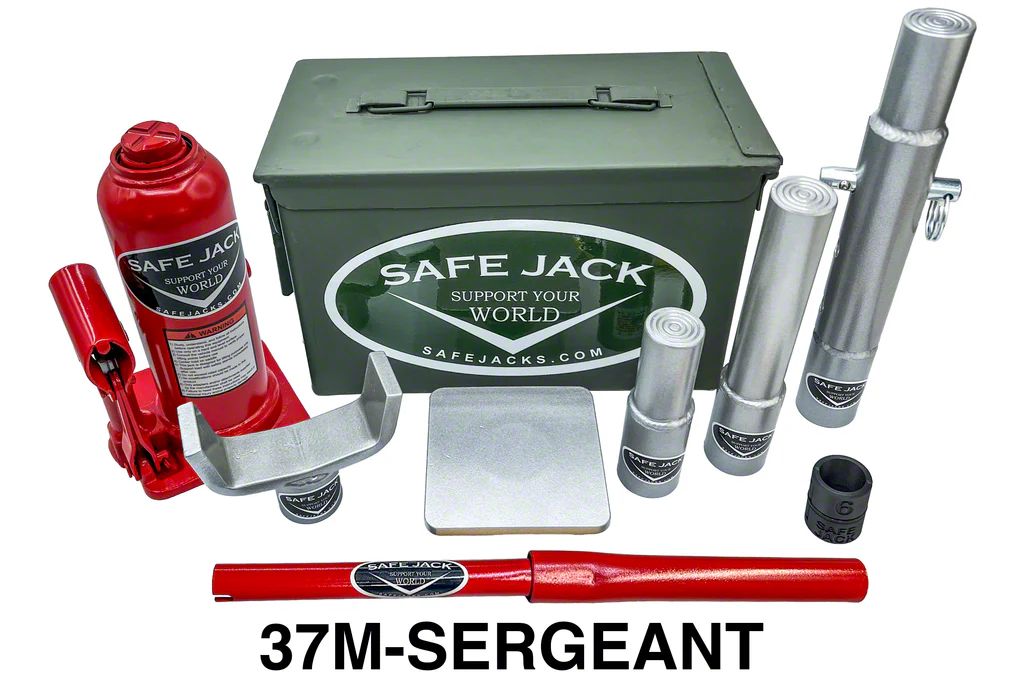 Safe Jack Universal EK 6-Ton The Sergeant Off-Road Recovery Kit 37M ...