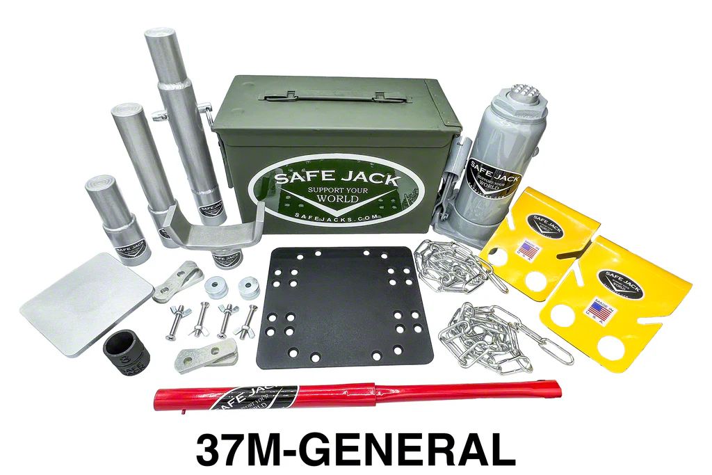 Safe Jack Universal EK 8-Ton The General Off-Road Recovery Kit 37M ...