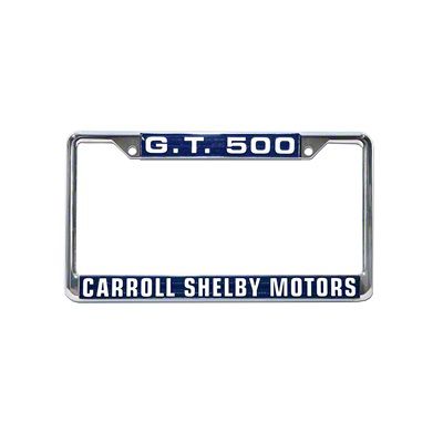 Scott Drake Ecklers Carroll Shelby Motors G.T. 500 License Plate Frame ...
