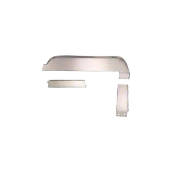 Scott Drake Ecklers Deluxe Interior Dash Trim Panels; Aluminum C7ZZ ...