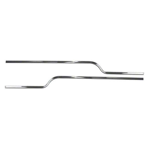 Scott Drake Ecklers Deluxe Interior Door Trim; Stainless Steel C9ZZ ...