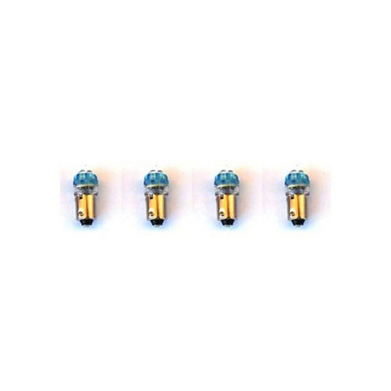 Scott Drake Ecklers Instrument Panel LED Light Bulbs; Blue SD-1895-BL ...